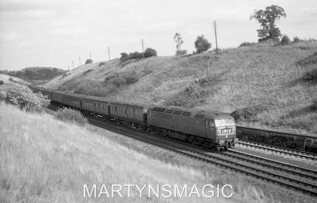 35MM RAILWAY NEGATIVE class 47 Dxxxx on Hatton bank 1964 (2) £3.99 ...