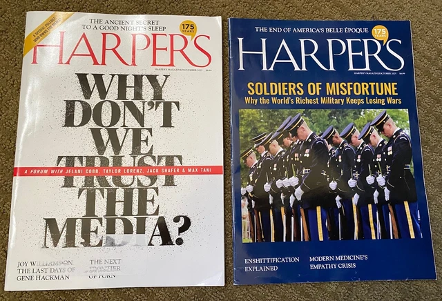 PAIR HARPER’S MAGAZINES October 2025 and November 2025 Why Don't We ...
