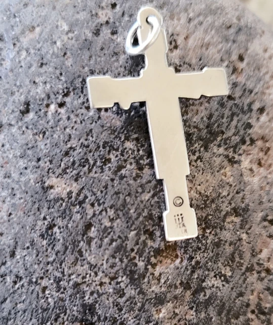 RARE JAMES AVERY Crucifixion Descending Dove Jesus with Open Arms Cross ...