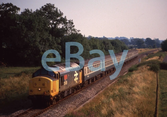 35MM RAILWAY SLIDE of Class 37 37426 December 1989 - Copyright to Buyer ...