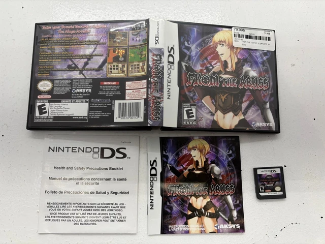 FROM THE ABYSS (Nintendo DS NDS, 2008) (COMPLETE IN BOX CIB) WOW VERY GOOD!! $99.99 - PicClick CA