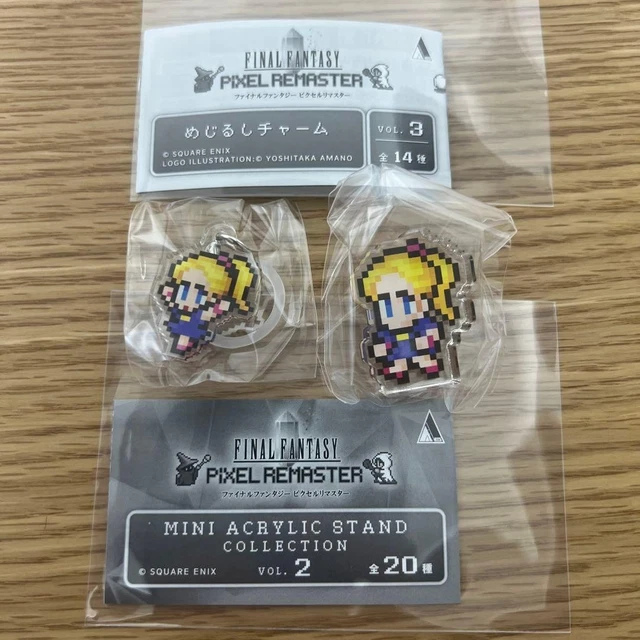 CHARM ACRILICO FINAL Fantasy Pixel Remaster supporto acrilico EUR 50,59 ...