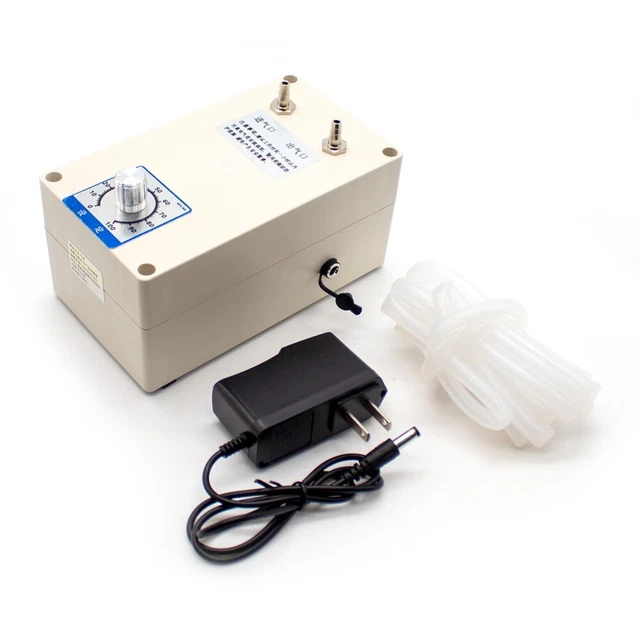 DC12V VACUUM PUMP 3-18L/MIN Adjustable Air Pump Pressure Pump w 2M ...