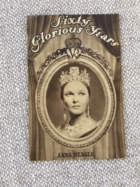 VINTAGE 1930'S MOVIE Brochure SIXTY GLORIOUS YEARS Anna Neagle - Odeon ...