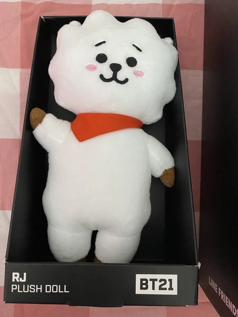 BT21 OFFICIAL RJ plushie klein Doll Aurora World OVP Box BTS Jin Plüsch ...