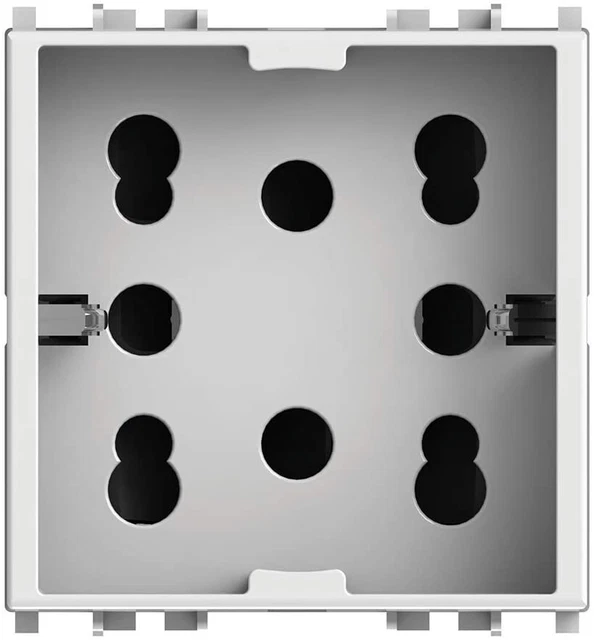 4BOX 4B.V14.H21 SIDE Ausgang Vertieft Multinorm 1 Schuko+2 Umgehen ...