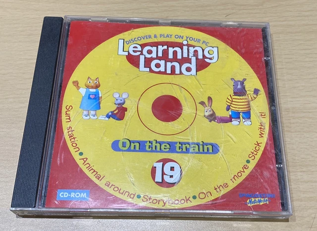 LEARNING LAND-DISCOVER & PLAY ON YOUR PC-CD-ROM 19# *On The Train* £3. ...