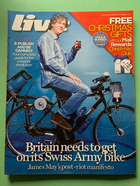 LIVE MAGAZINE 25-SEPTEMBER-2011 JAMES MAY Roland Emmerich Anonymous Ed ...