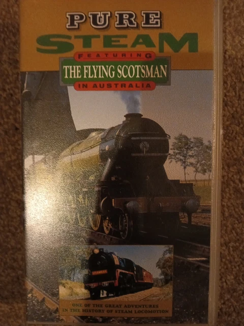 PURE STEAM FEATURING The Flying Scotsman In Australia VHS Factory ...