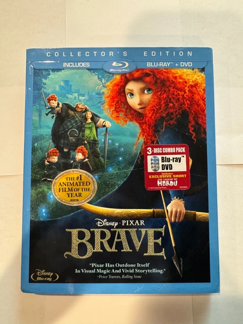 BRAVE, DISNEY, ANIMATION, Family, Blu-Ray & DVD, 2012 Sealed Charity ...