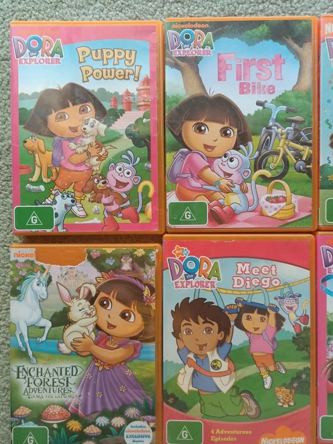 Dora The Explorer Dvd Lot Bundle X 7 Nickelodeon Jr Pal Region 4 £5 37