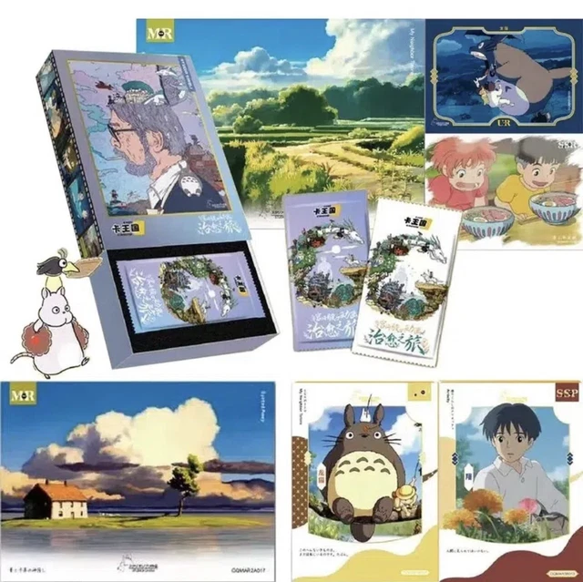 STUDIO GHIBLI COLLECTIBLE Cards Box Miyazaki’s Animation Journey ...