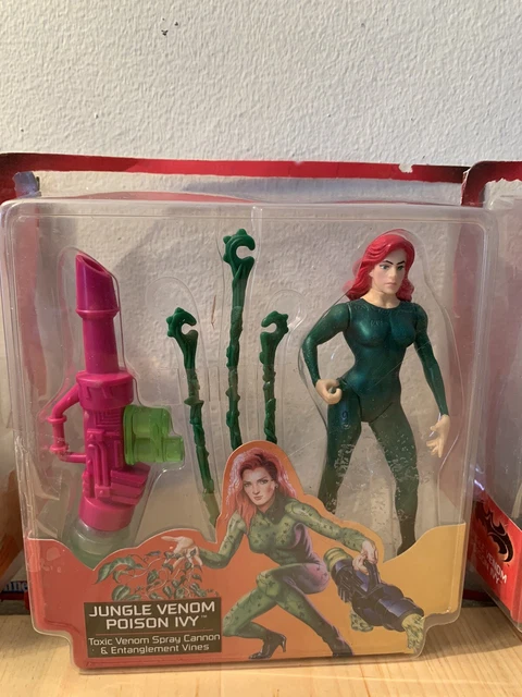 1996 KENNER BATMAN Forever JUNGLE VENOM POISON IVY (In Package Missing ...