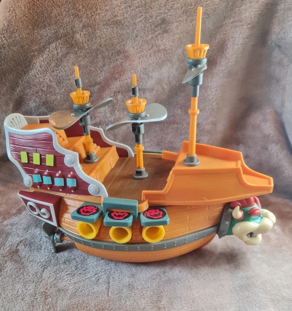 NINTENDO SUPER MARIO Deluxe Playset - Bowser Ship £25.62 - PicClick UK