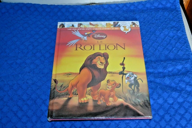 LIVRE NEUF ROI lion disney plus grand modele je peux grouper EUR 6,00 ...