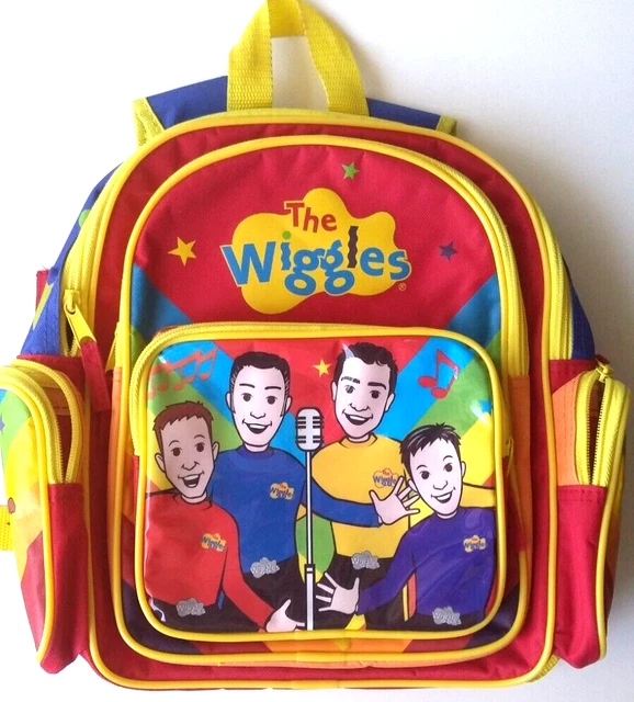 THE WIGGLES BACKPACK School Bag ABC Kids Original Wiggles 2009 ...
