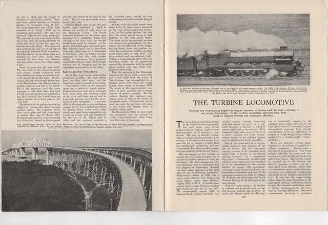 ENGINEERING MAGAZINE 1938 Churchill Hudson Bay Huey Long Bridge ...
