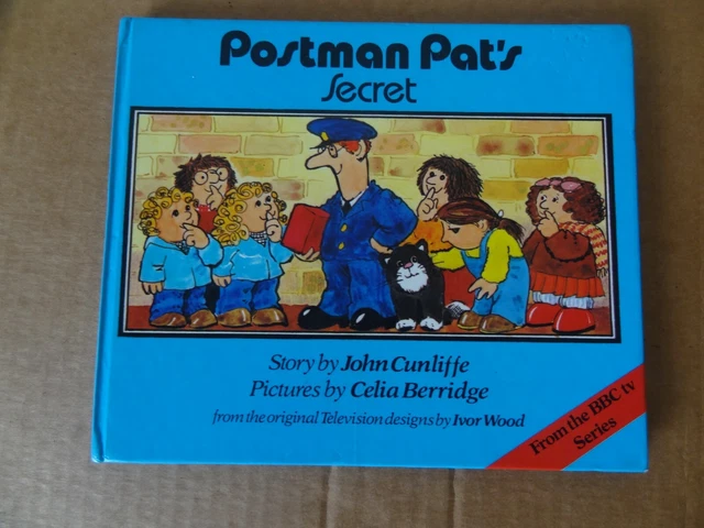 POSTMAN PAT'S SECRET by Cunliffe, John Hardback Book 3d impression 1983 ...