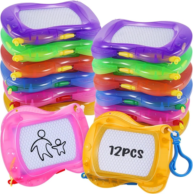 YIMOMOYI MAGNETIC DRAWING Board for Kids, 12 Pack Erasable Doodle ...