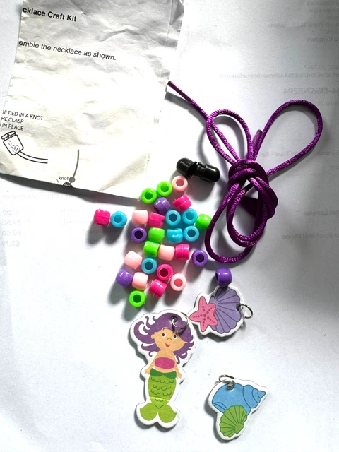 MERMAID NECKLACE CRAFT Kit £0.99 - PicClick UK