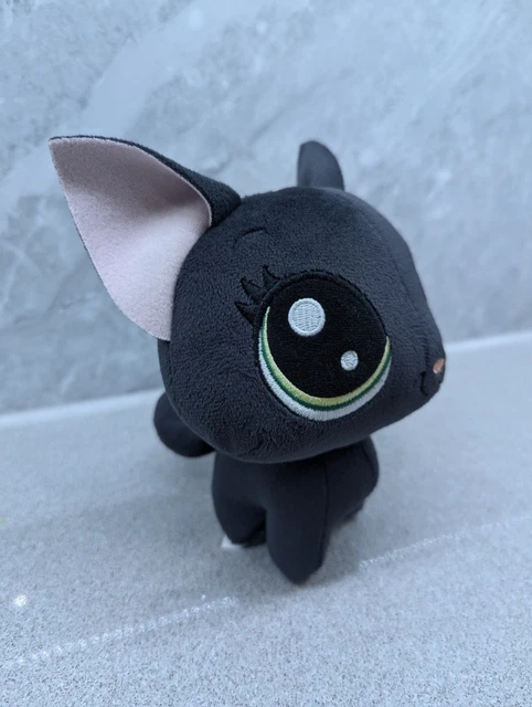 LPS LITTLEST PET Shop Jade Catkin Plush Soft Toy Black Cat £14.99 ...