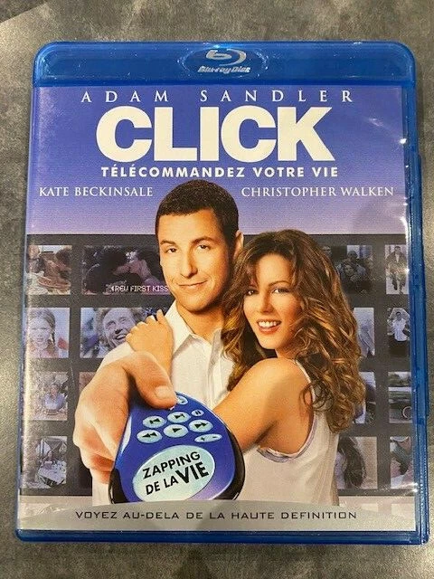 CLICK - ADAM SANDLER et KATE BECKINSALE - film en BLU-RAY zone B EUR 29 ...