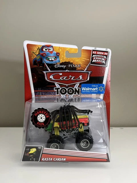 DISNEY PIXAR CARS TOON MONSTER TRUCK MATER RASTA CARIAN EUR 23,55 ...