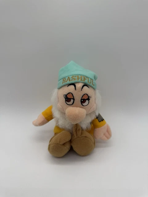 Walt Disney Snow White Seven Dwarf Bashful Small Bean Bag 8 Plush Toy £10 51 Picclick Uk