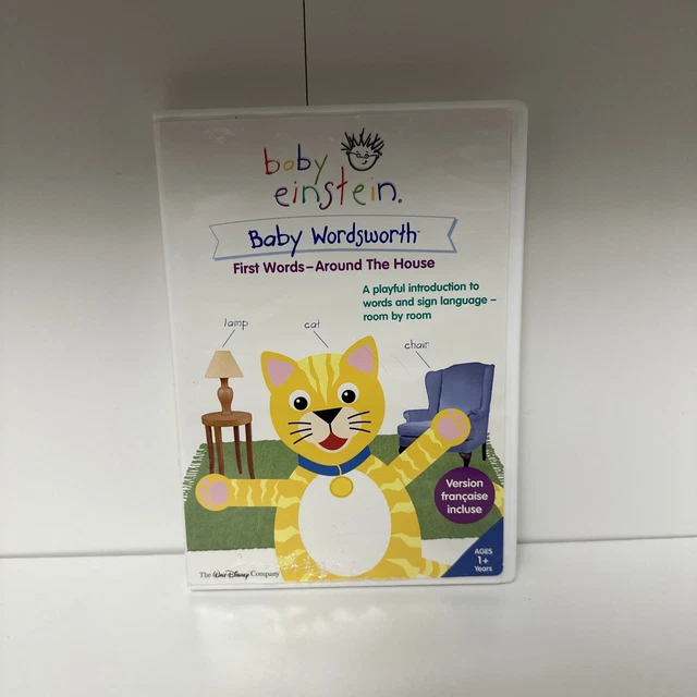 Baby Einstein Wordsworth Cat DISNEY BABY EINSTEIN Kids Learning DVD