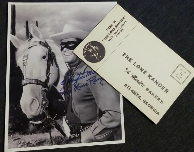 1942 WWII THE Lone Ranger Merita GA Safety Club Membership ID Card ...