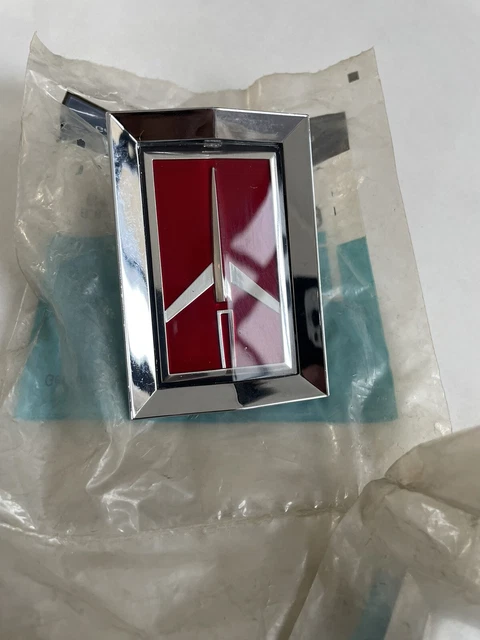 5 NOS DELTA 88 Royale Grille Chrome Header Panel Ornament Emblem $588. ...