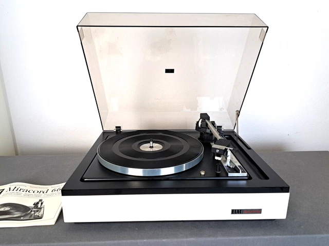 ELAC MIRACORD 660 Plattenspieler Turntable - 16, 33, 48 + 78 rpm EUR ...
