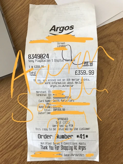 SONY PLAYSTATION PS5 Digital edition console INC RECEIPT, brand new ...