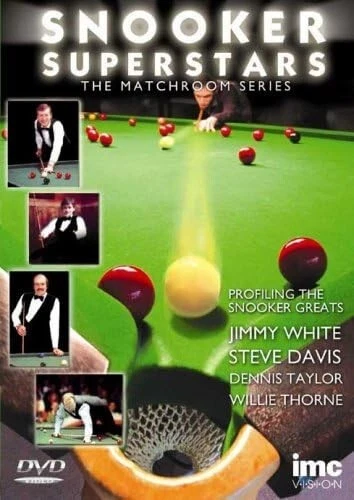 SNOOKER SUPERSTARS DVD Steve Davis Jimmy White Dennis Taylor Willie ...