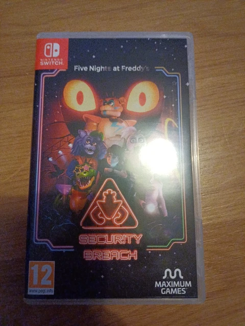 FIVE NIGHT'S AT Freddy's Security Breach Nintendo Switch Game £25.00 ...
