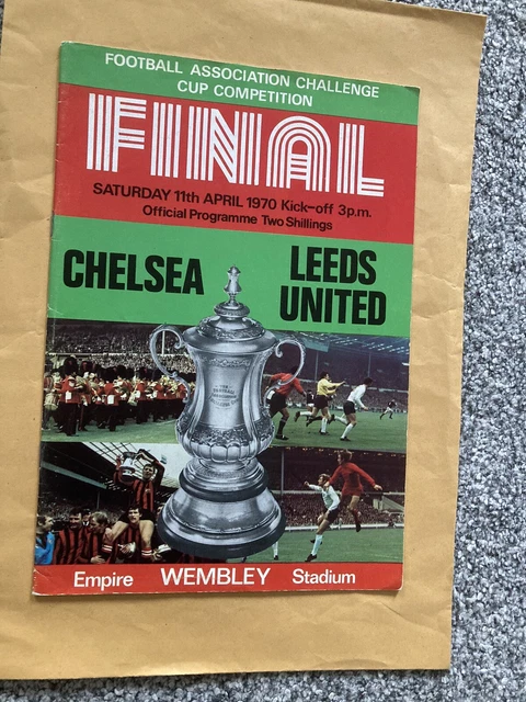 CHELSEA V LEEDS 1970 FA Cup Final Programme. £4.50 - PicClick UK