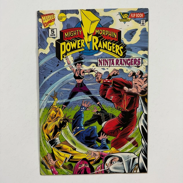 MIGHTY MORPHIN POWER Rangers Ninja Rangers Vr Troopers 5 Newsstand ...