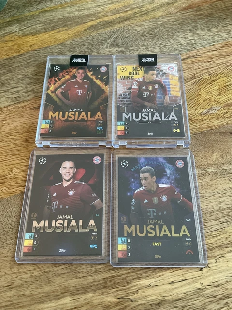TOPPS TOTAL FOOTBALL Jamal Musiala Cards First 1st Edition /100. Topps ...