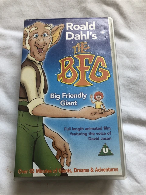 ROALD DAHL'S THE BFG VHS Video 1995 88mins Thames Video £2.00 - PicClick UK