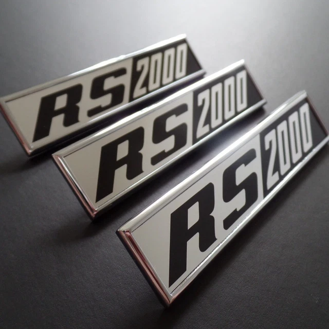 FORD ESCORT MK1 RS2000 J Fray Car Badge Set Of 3 £56.88 - PicClick UK