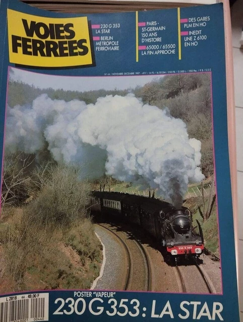 REVUE VOIES FERRÉES N° 44 | Bon état EUR 5,00 - PicClick FR