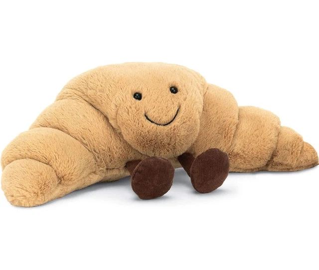 JELLYCAT SMALL AMUSEABLE Croissant soft toy. New with tags. £24.99 ...