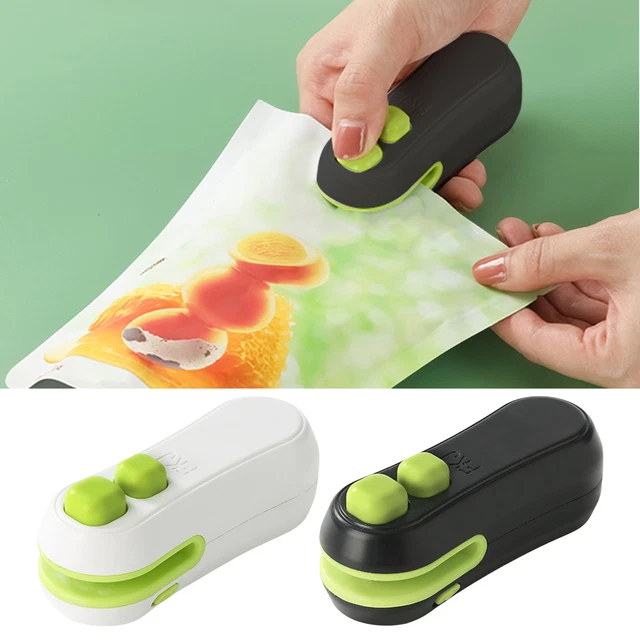 BAG SEALER MINI Heat Sealing Machine Resealable Food Snack Plastic Bag ...
