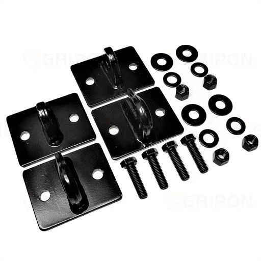 GRIPON (PACK DE 2) 5/16 pouces boulon sur prise monture crochet avec ...