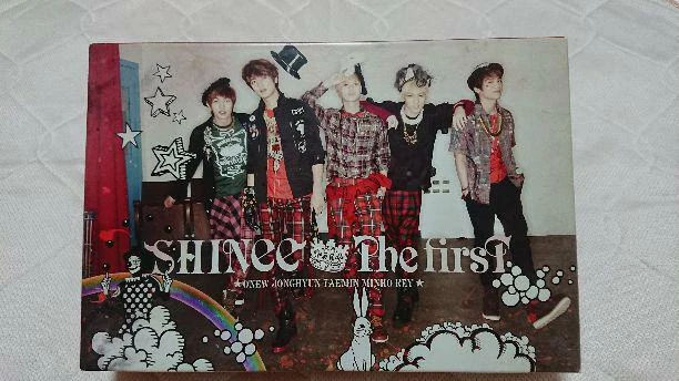 SHINEE &THE FIRST& JAPAN 1ST ALBUM CD+DVD+Photobook EMI Music Japan ...