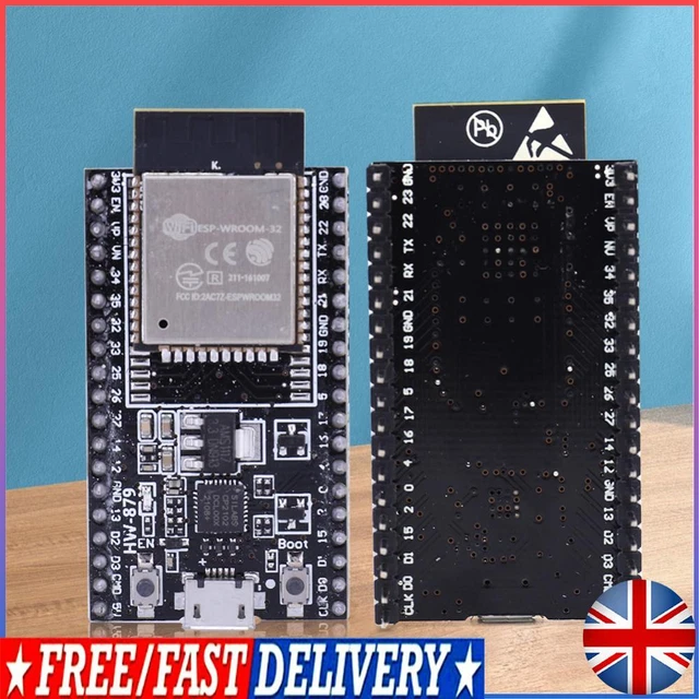 Esp32 Development Board 500ma Esp32 Devkitc Core Board Wifi Bluetooth Compatible £7943