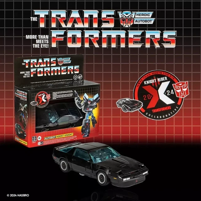 TRANSFORMERS X KNIGHT Rider Agent Knight Crossover £56.95 - PicClick UK