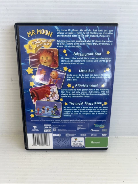 MR MOON: ADVENTUROUS Star (DVD, 2010) Children & Family Animation TV ...
