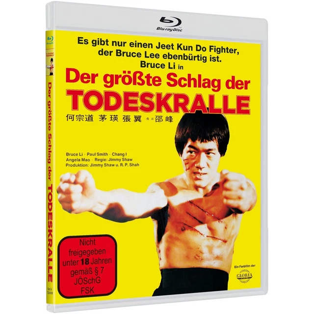 DER GRÖSSTE SCHLAG der Todeskralle - Cover A (Blu-ray) Bruce Li Angela ...