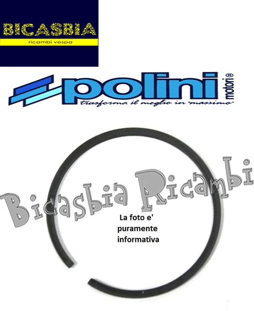 12268 - SEGMENT Bande Piston Cylindre 46X1,5 Garelli Noi 50 Matic Vip 1 ...